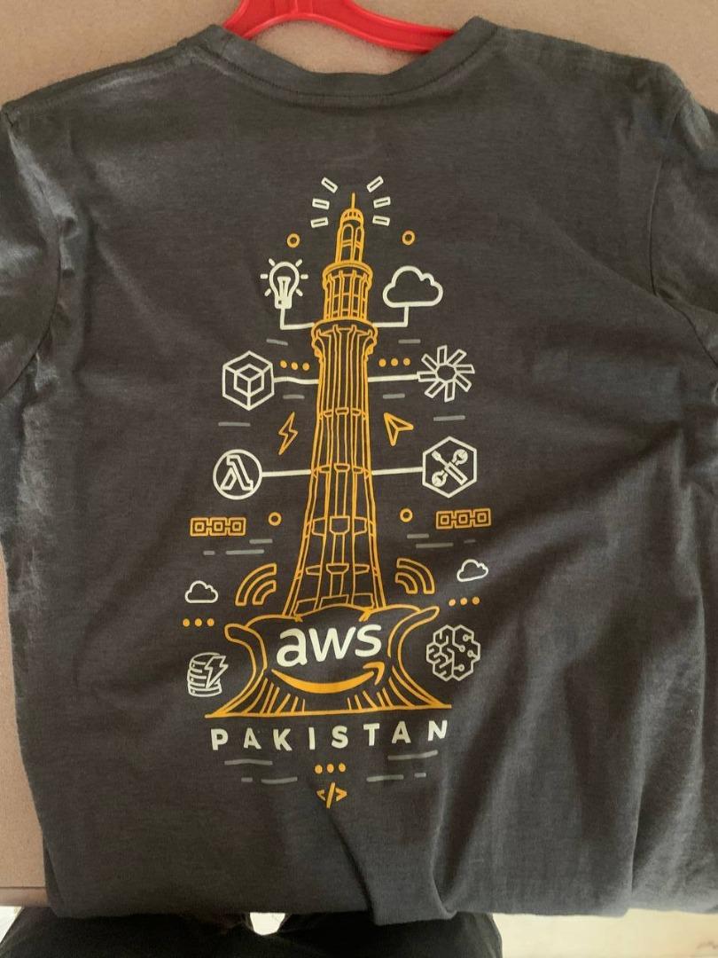 AWS Merch T-Shirt, Men's Fashion, Tops & Sets, Tshirts & Polo Shirts on ...