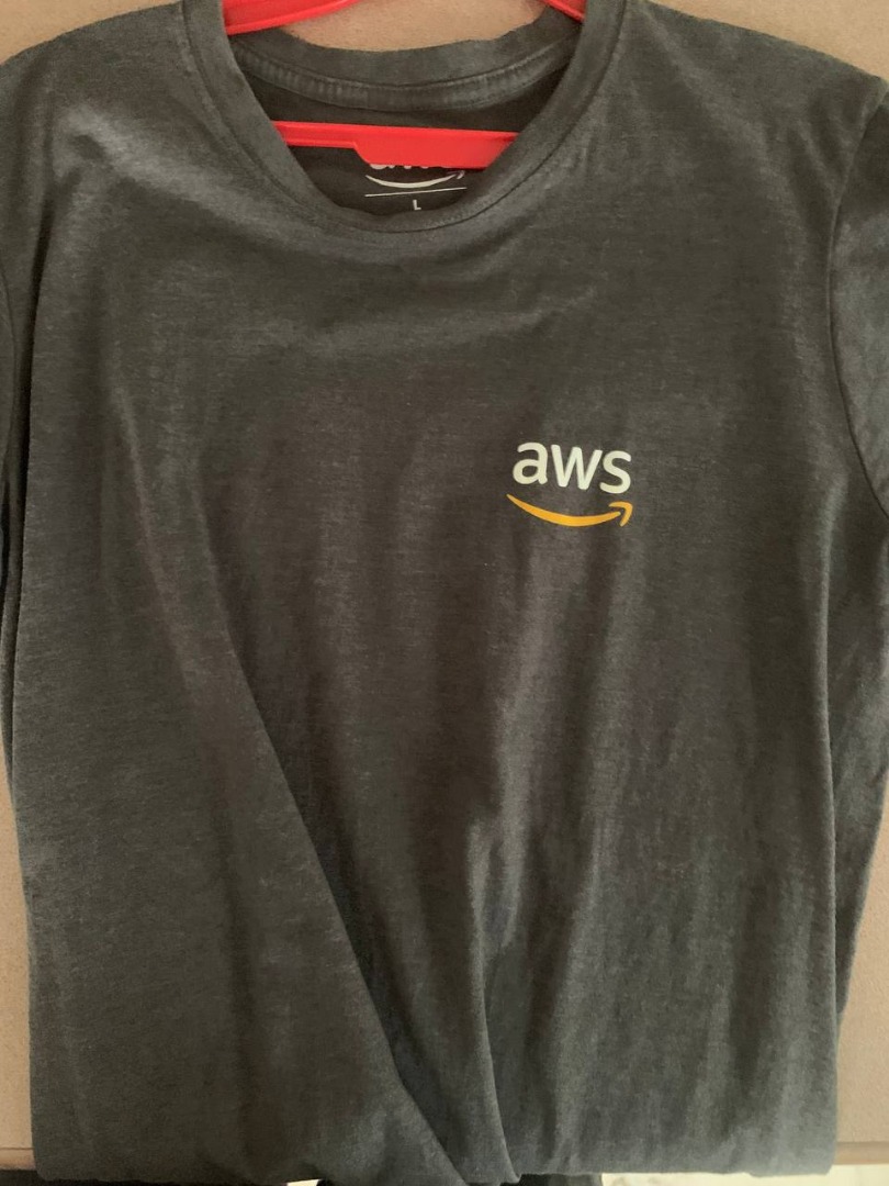 AWS Merch T-Shirt, Men's Fashion, Tops & Sets, Tshirts & Polo Shirts on ...