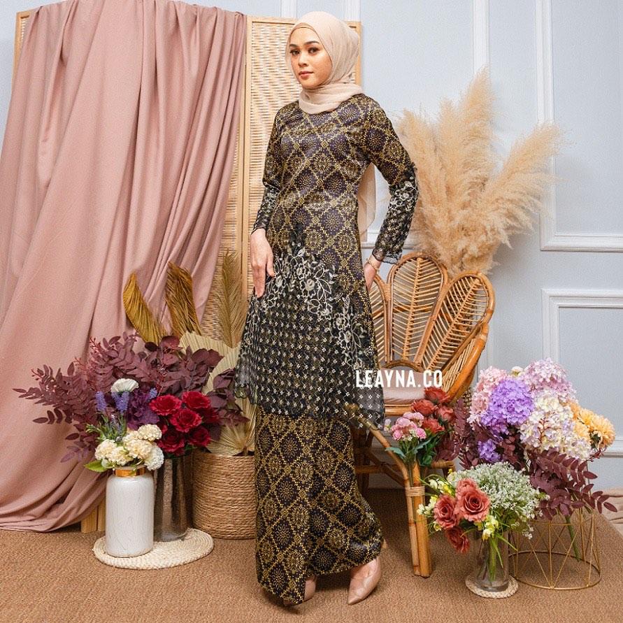 Baju Kurung Songket Modern, Women's Fashion, Muslimah Fashion, Baju ...