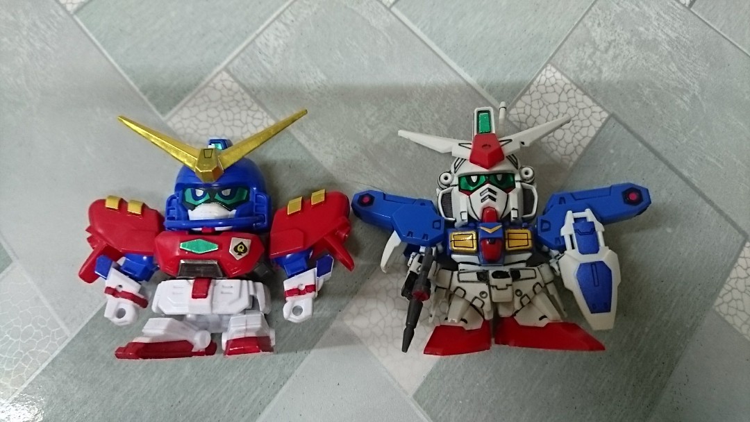 Bandai BB戰士 SD gundam GP01 GP01fb 機動武鬪傳, 興趣及遊戲, 玩具 & 遊戲類 - Carousell