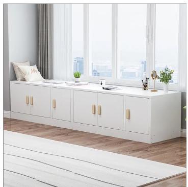 Bay window cabinet storage cabinet floor-to-ceiling windowsill cabinet ...