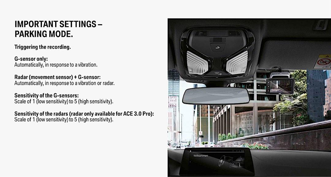BMW Advanced Car Eye 3.0 and 3.0 Pro ACE 3.0 and ACE 3.0 Pro (Front and ...