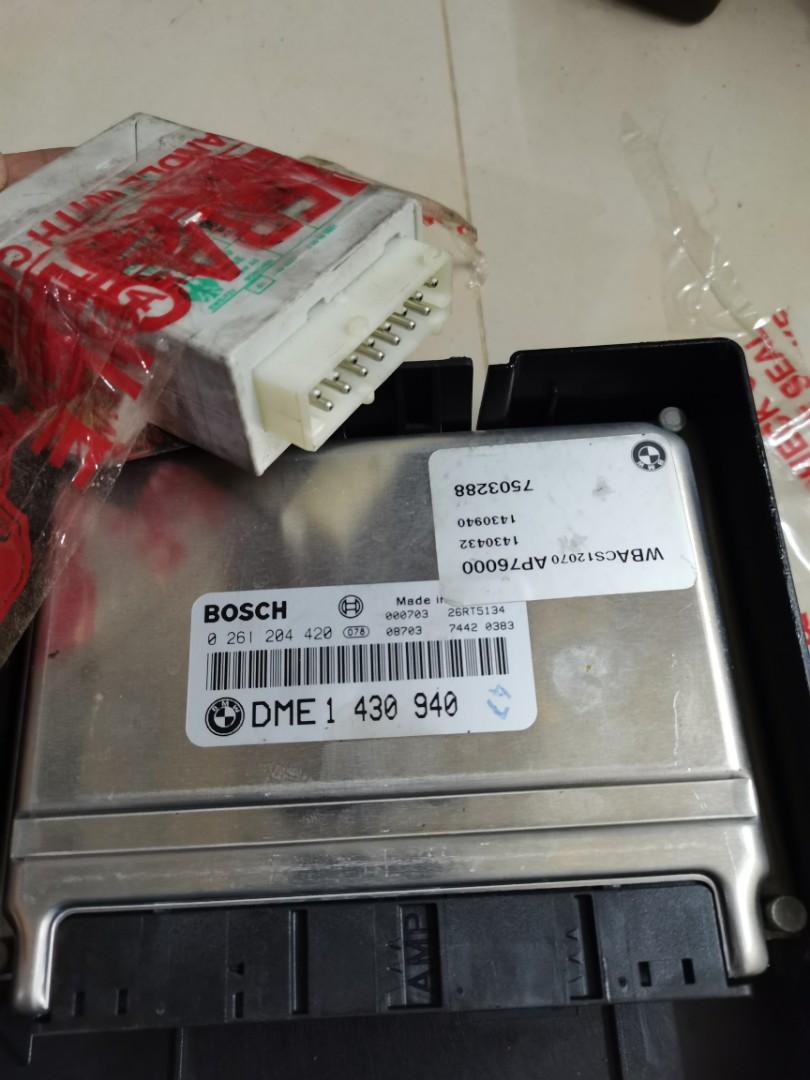 Bmw e46 M43 engine ecu set, Auto Accessories on Carousell