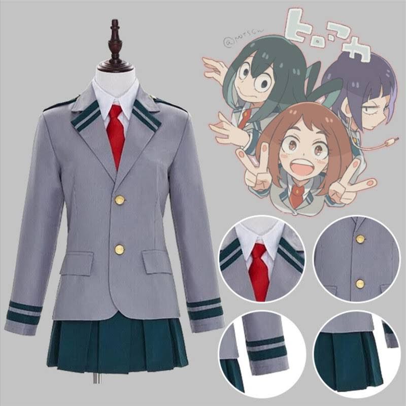 BNHA My Hero Academia school uniform cosplay, Hobbies & Toys ...