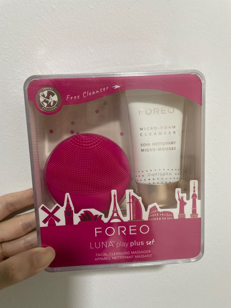 BNIB foreo luna play plus set, Beauty & Personal Care, Face, Face Care on Carousell