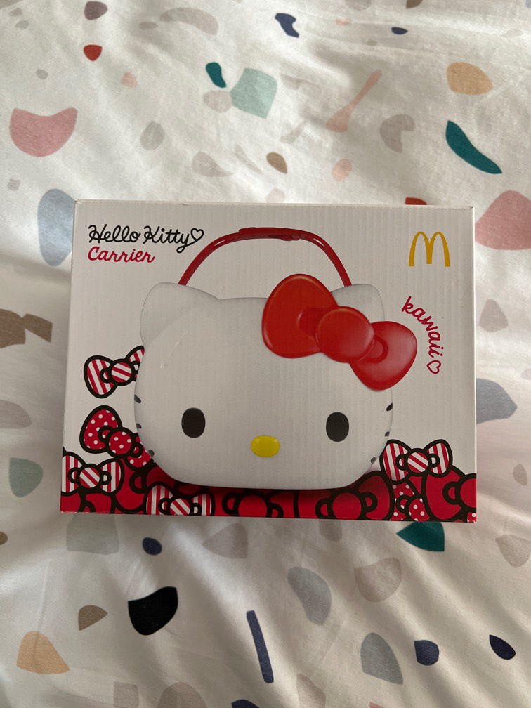 BNIB Hello Kitty basket carrier, Babies & Kids, Going Out, Other Babies ...