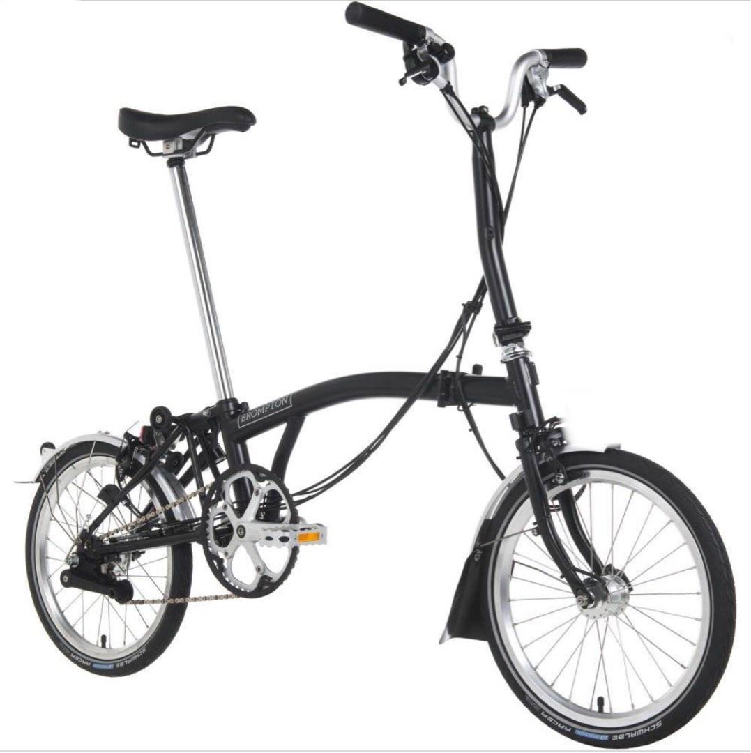 BROMPTON MATT BLACK C LINE EXPLORE (M6L), Sports Equipment, Bicycles ...