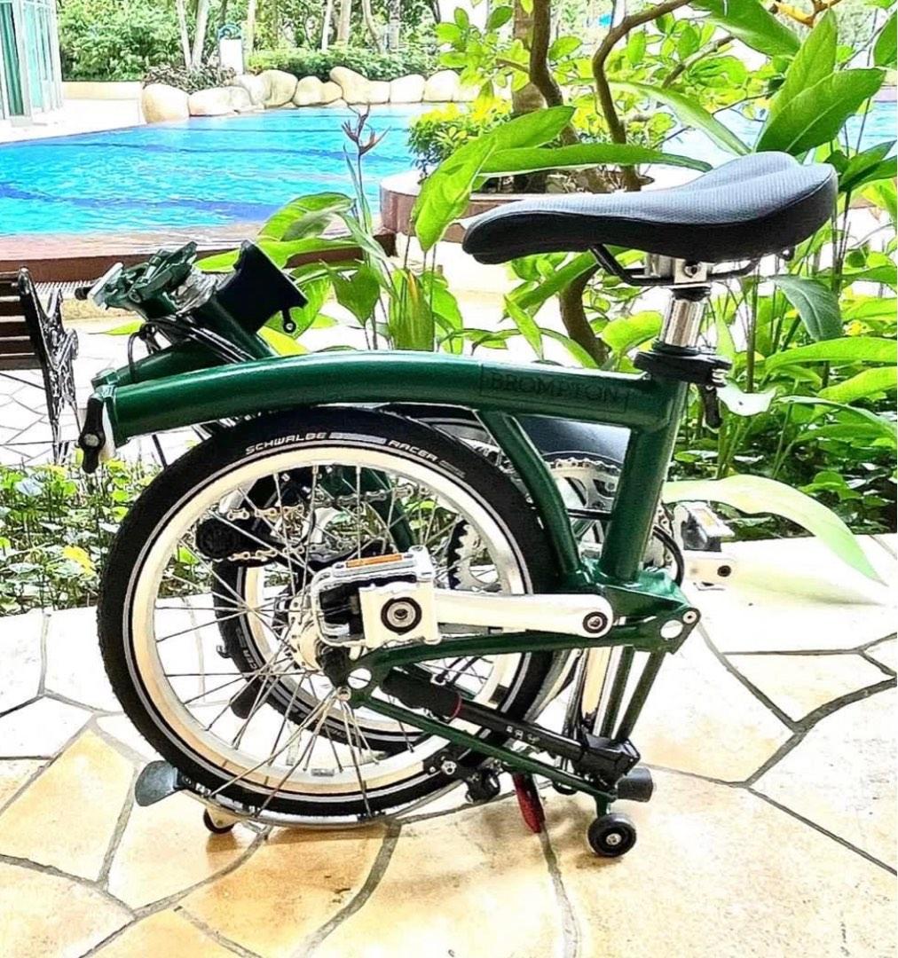 BROMPTON RACING GREEN C LINE EXPLORE (M6L) : LAST UNIT, Sports ...