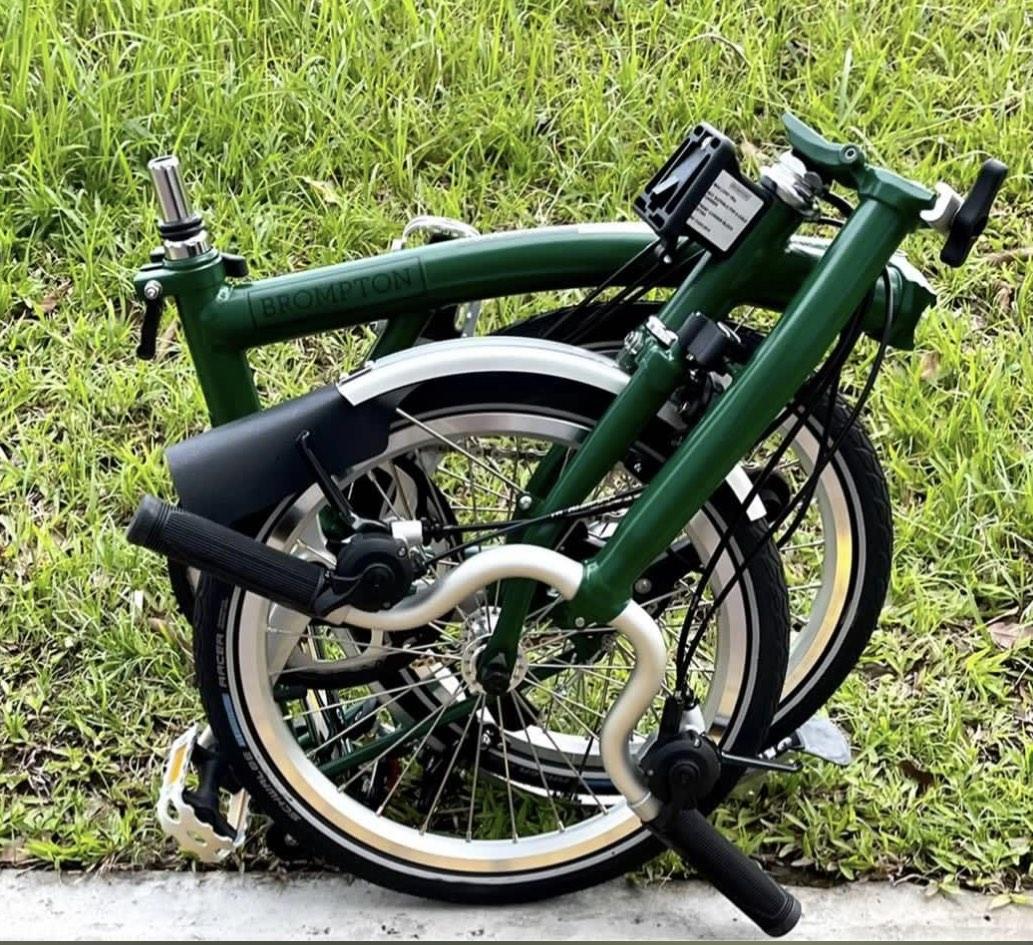 BROMPTON RACING GREEN C LINE EXPLORE (M6L) : LAST UNIT, Sports ...