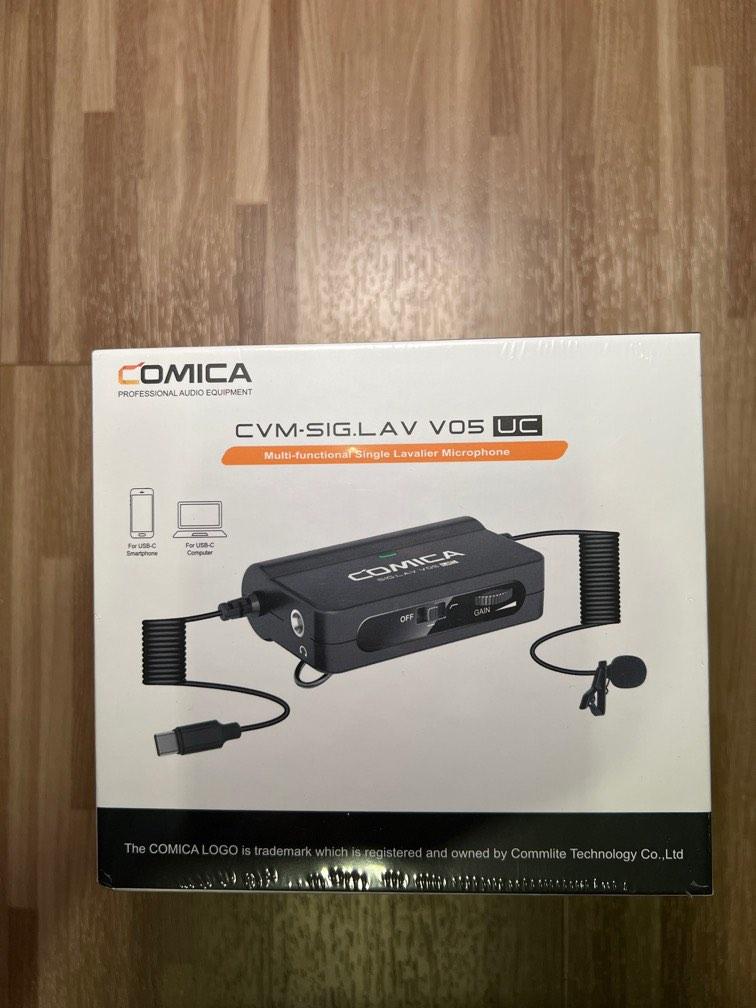 Budget USB-C Lavalier Mic - Comica CVM SIG LAV V05, Audio, Microphones ...