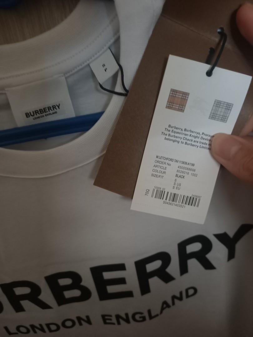 Burberry tshirt, Men's Fashion, Tops & Sets, Tshirts & Polo Shirts on ...