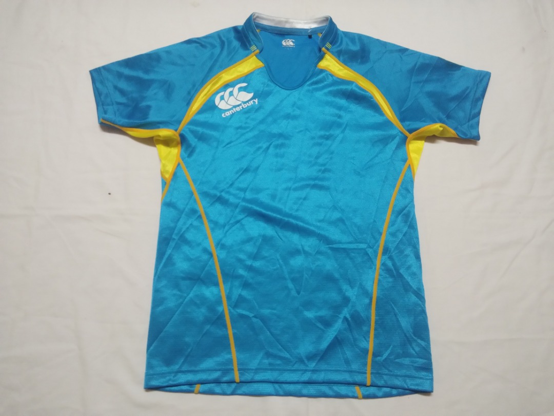 Canterbury CCC Blue Rugby Jersey L (AZ5283), Men's Fashion, Activewear ...