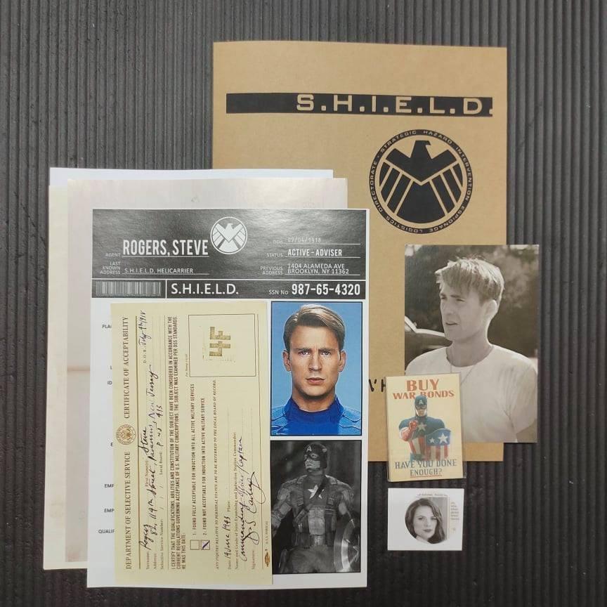 CAPTAIN AMERICA SHIELD PROFILE MARVEL MOVIE COSPLAY PROP FIGURE GAME ...