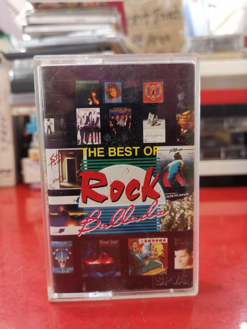 (Cassette) THE BEST OF Rock Ballade, Hobbies & Toys, Music & Media, CDs ...