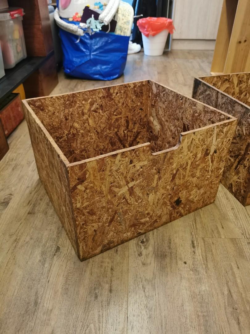 Chipboard boxes, Furniture & Home Living, Home Improvement ...