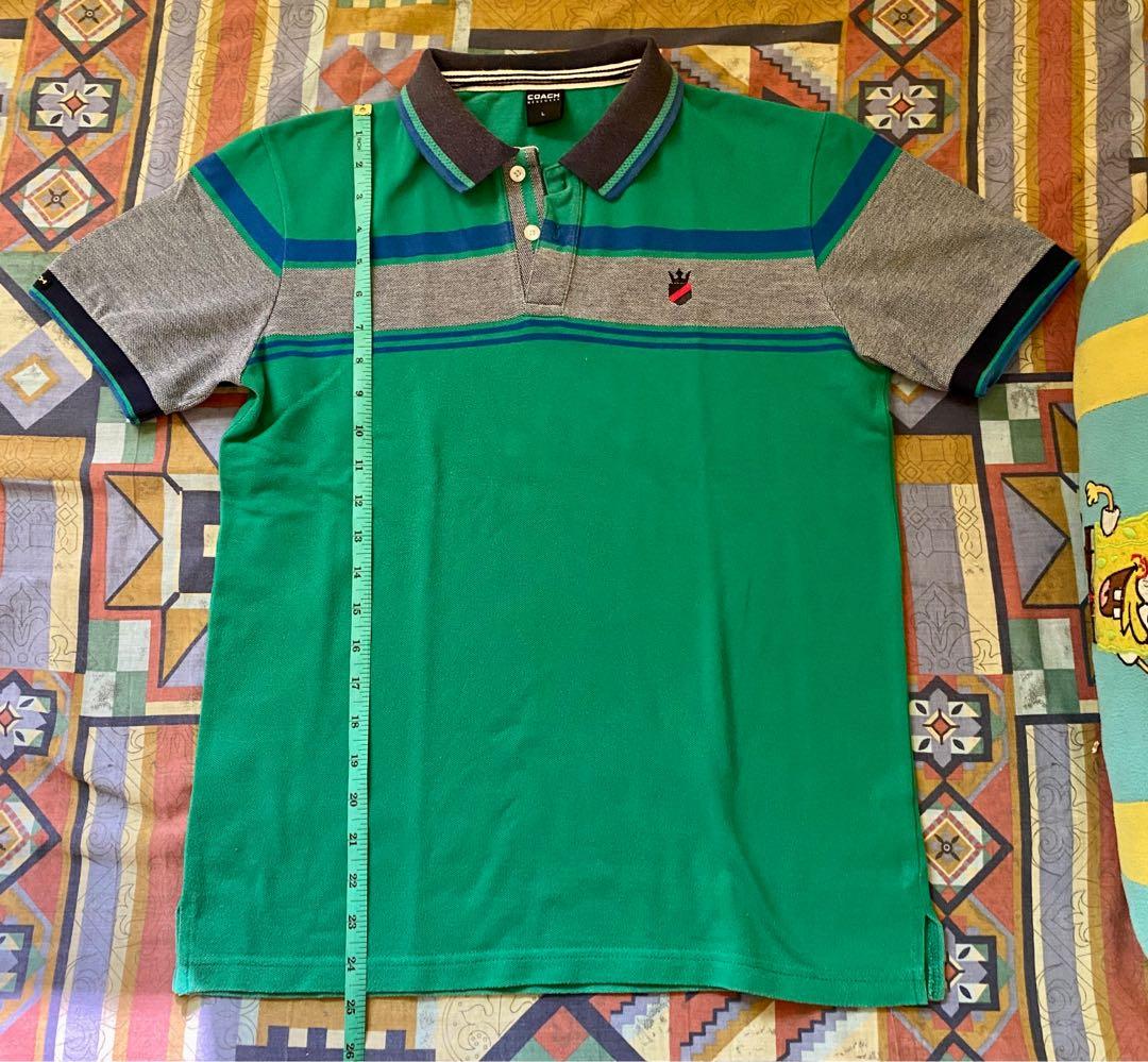 COACH Polo shirt (ORIGINAL), Men's Fashion, Tops & Sets, Tshirts & Polo ...
