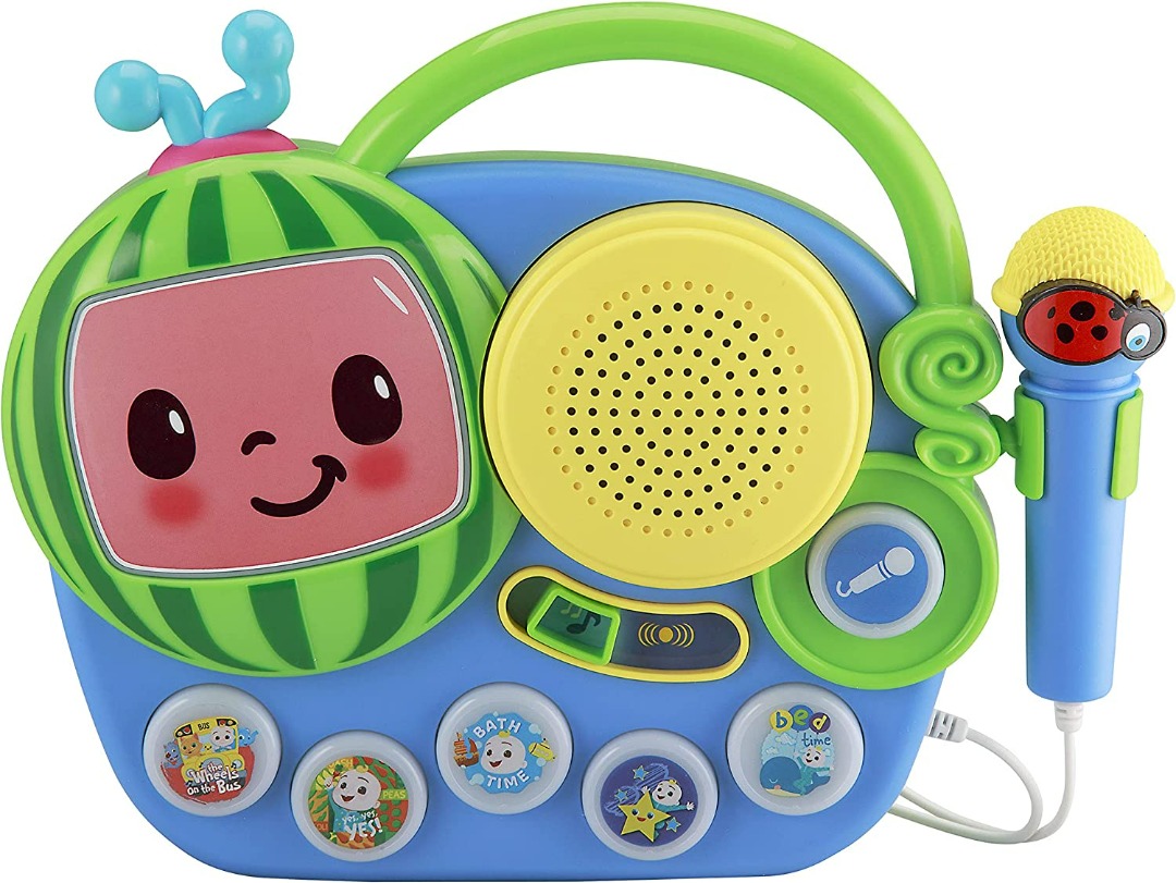 Cocomelon Singalong Boombox with Microphone, Hobbies & Toys, Toys ...