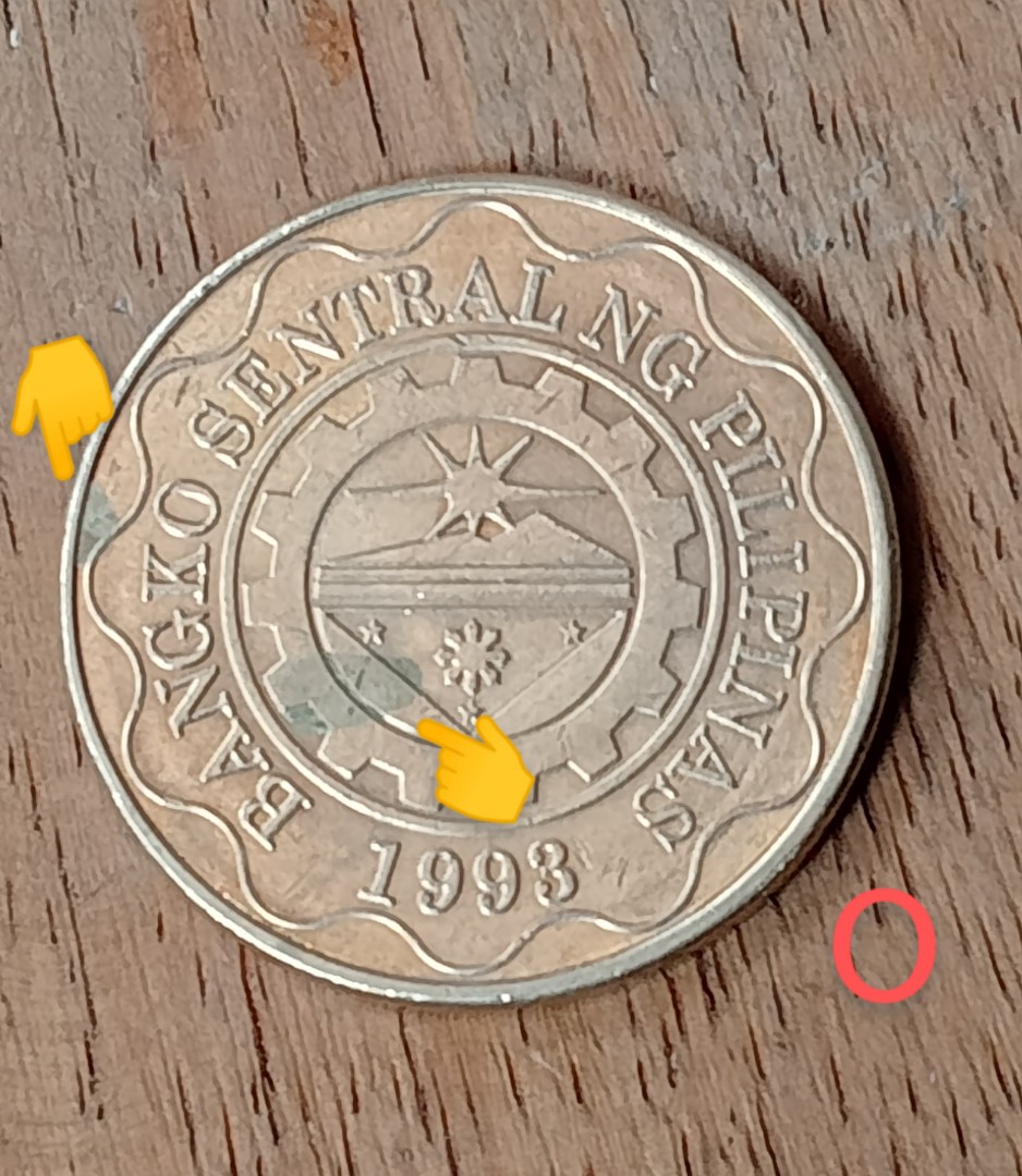 coin error, BSP 5 PISO year 2017 die II, Hobbies & Toys, Memorabilia ...