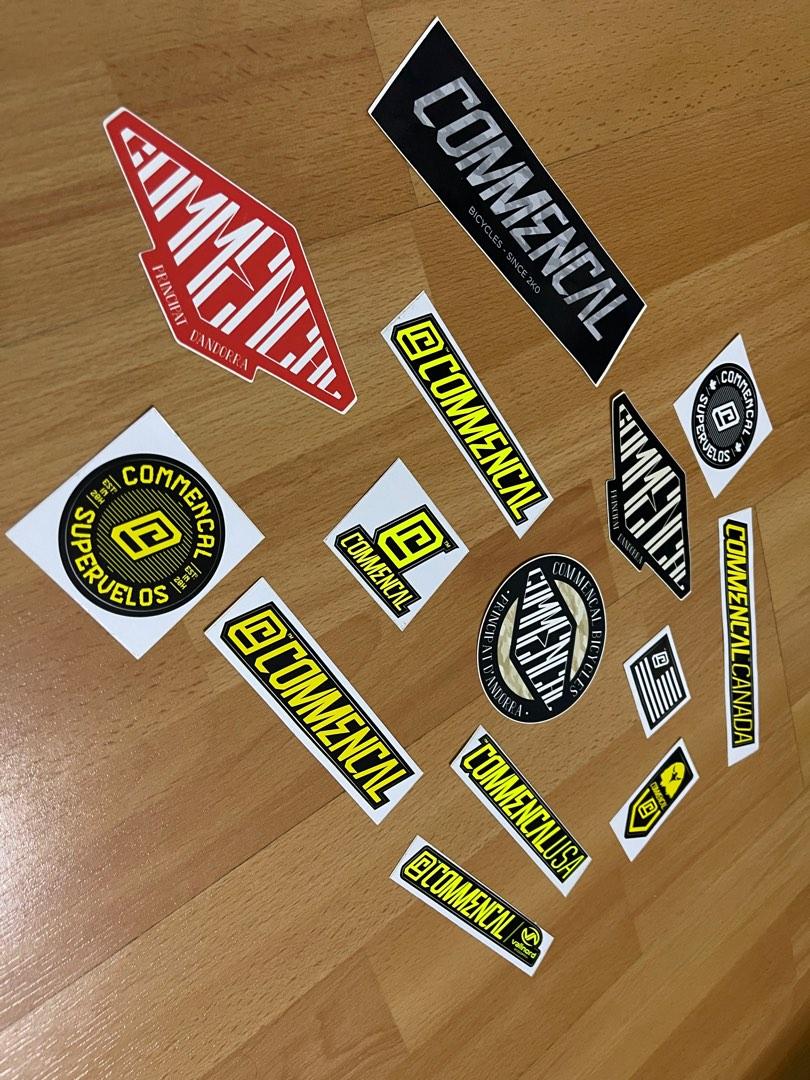 Commencal Stickers, Car Accessories, Accessories on Carousell
