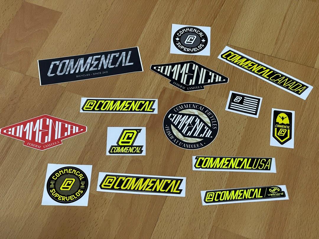 Commencal Stickers, Car Accessories, Accessories on Carousell
