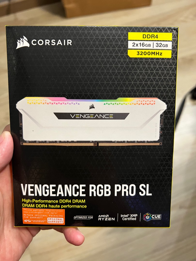 Corsair vengeance RBG Pro SL 3200mhz, Computers & Tech, Parts ...