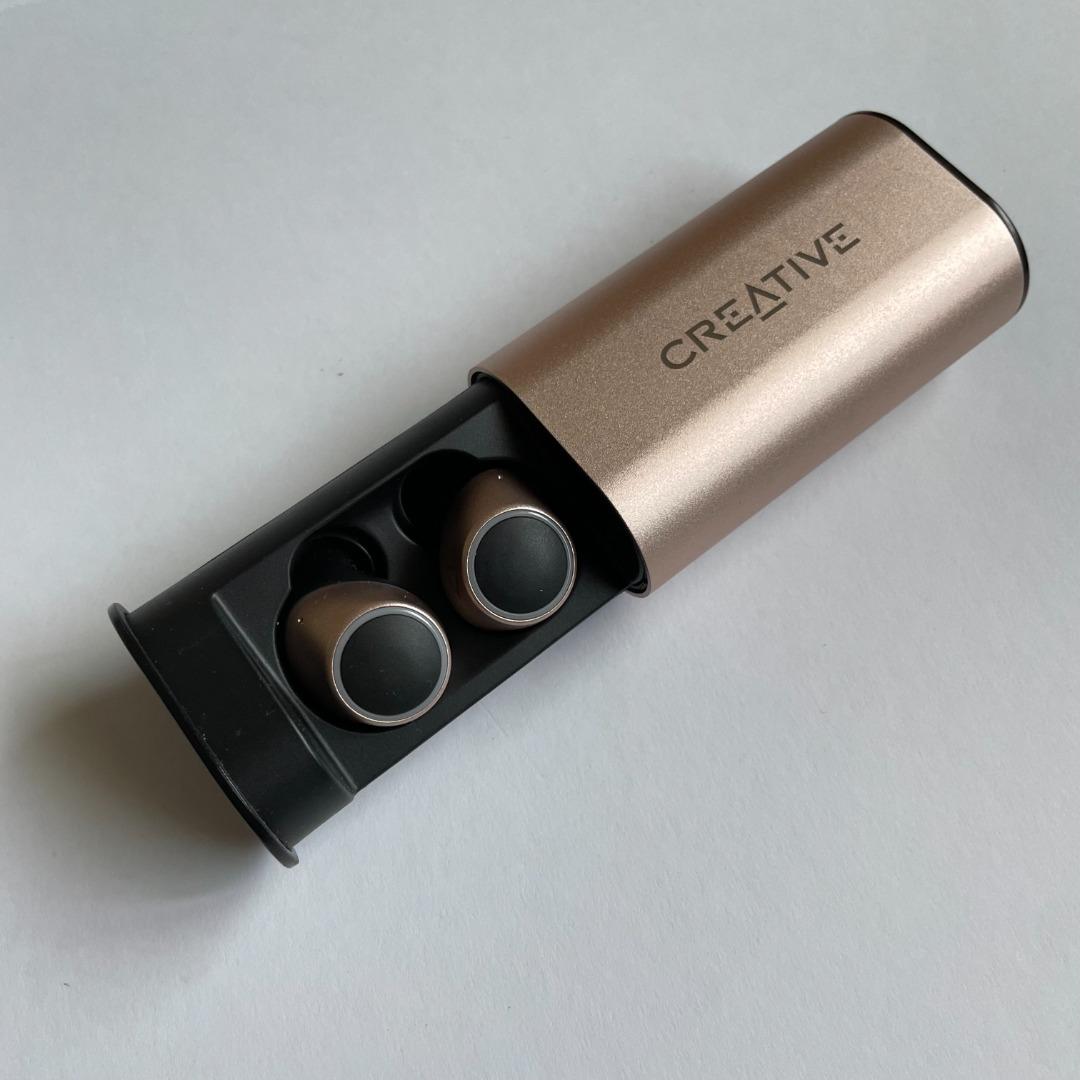 Creative Outlier Gold In-Ears Earbuds, Audio, Earphones on Carousell