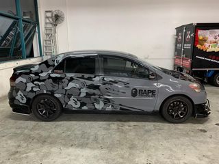 Full Custom Car Sticker Decal,Street,Racing Track,Vector Art,Animation ...