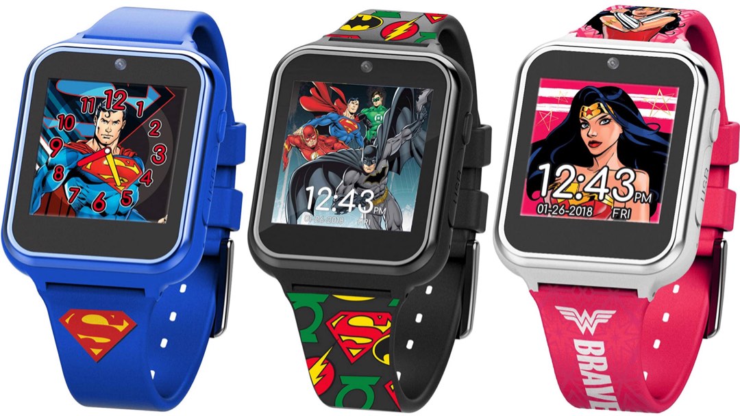DC Comics Touchscreen Interactive Smart Watch for Kids -Superman ...