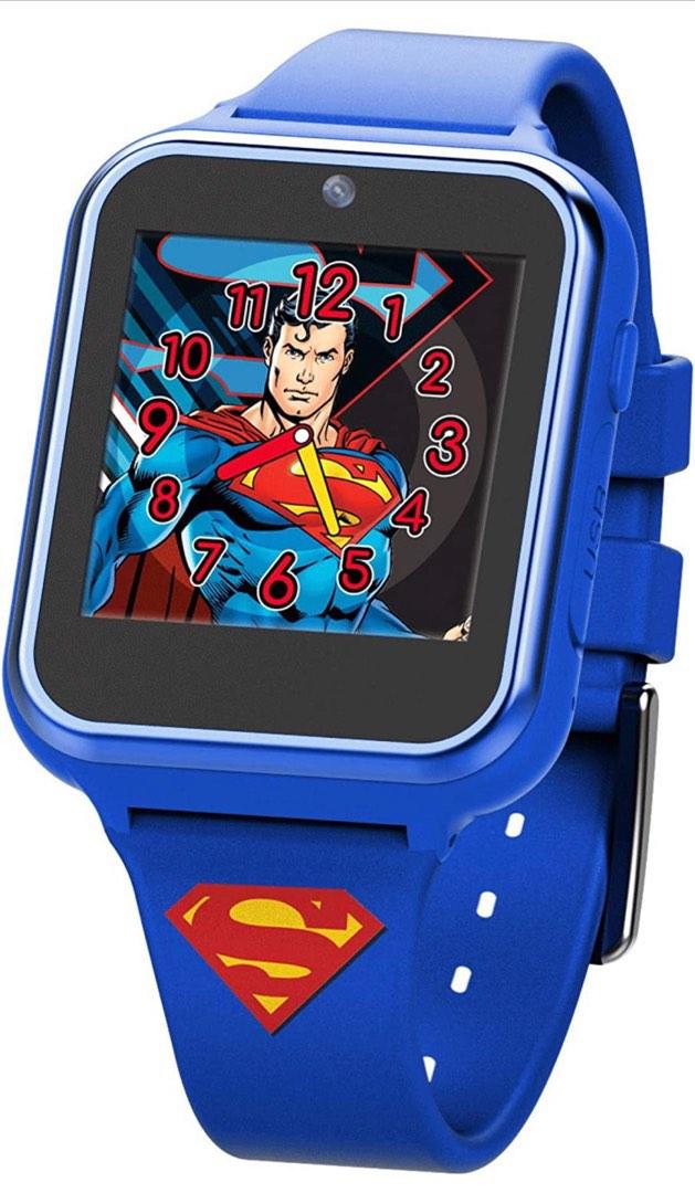 DC Comics Touchscreen Interactive Smart Watch for Kids -Superman ...