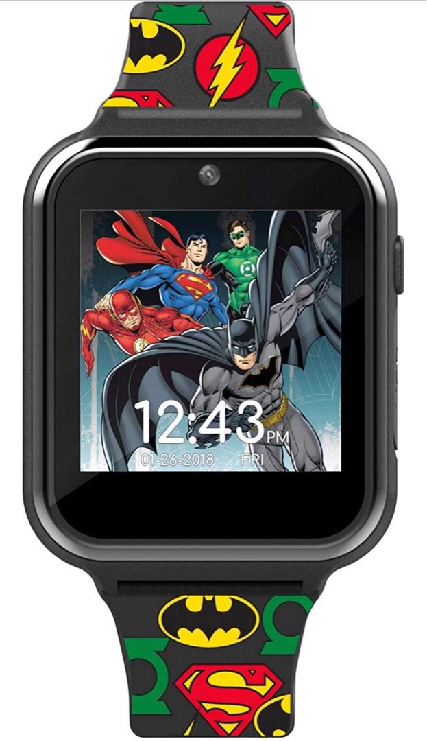 DC Comics Touchscreen Interactive Smart Watch for Kids -Superman ...
