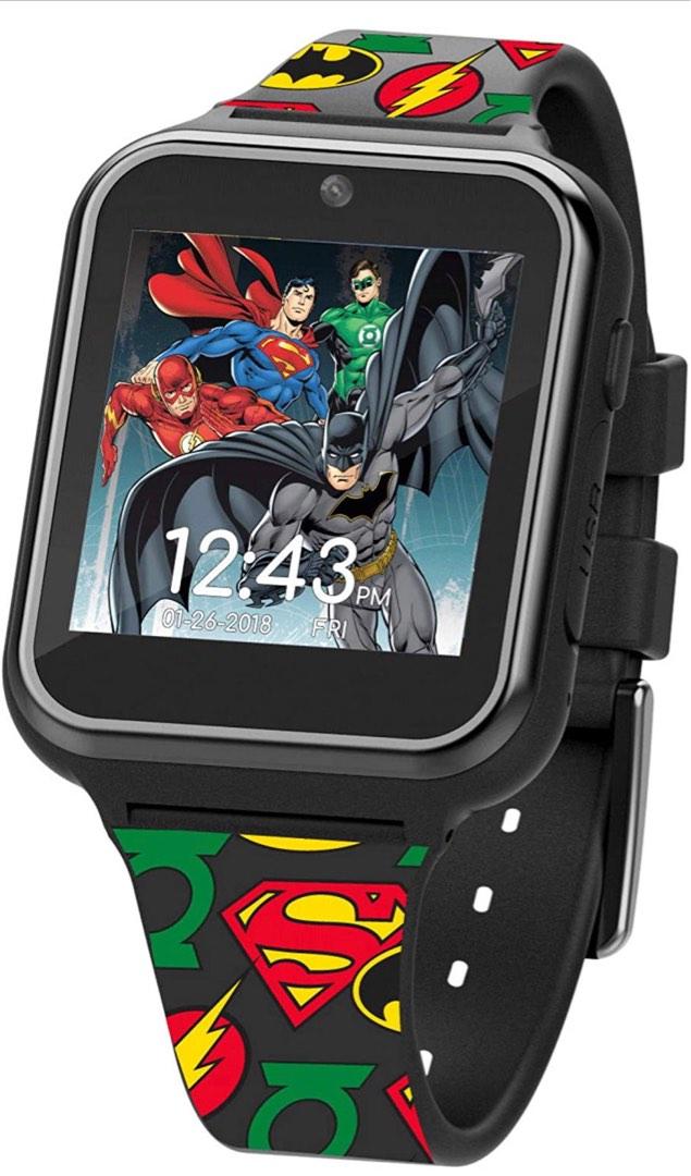 DC Comics Touchscreen Interactive Smart Watch for Kids -Superman ...