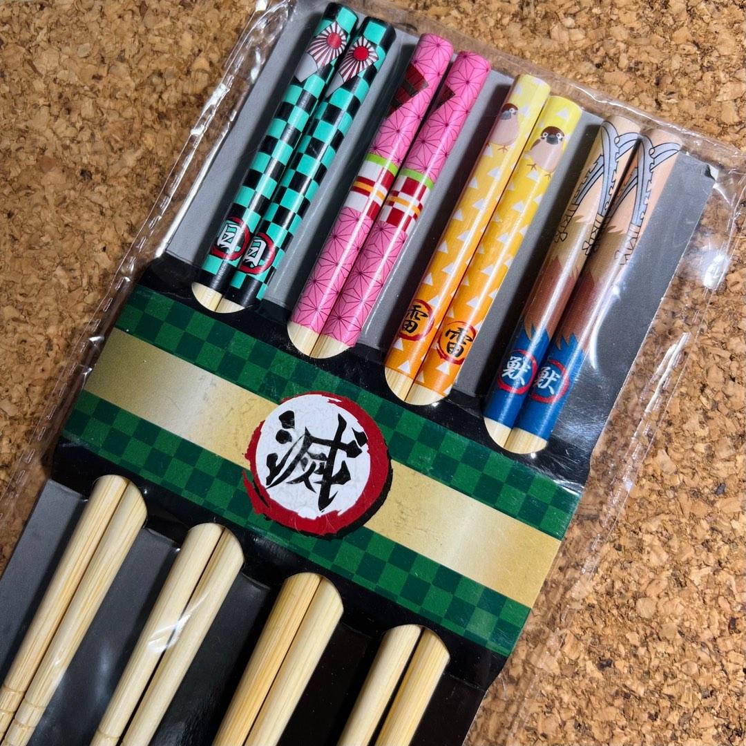 Demon Slayer:Kimetsu no Yaiba Motif Chopsticks 20.5cm (washable) - Php ...
