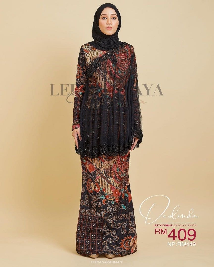 Deolinda Leeyanarahman Saix XL, Women's Fashion, Muslimah Fashion, Baju ...