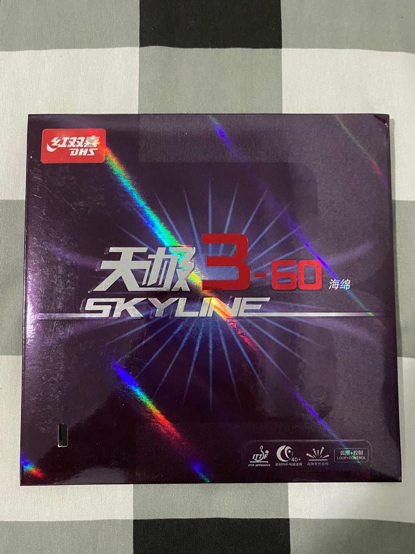 DHS Skyline 3-60 Brand New Table Tennis Rubber, Sports Equipment ...