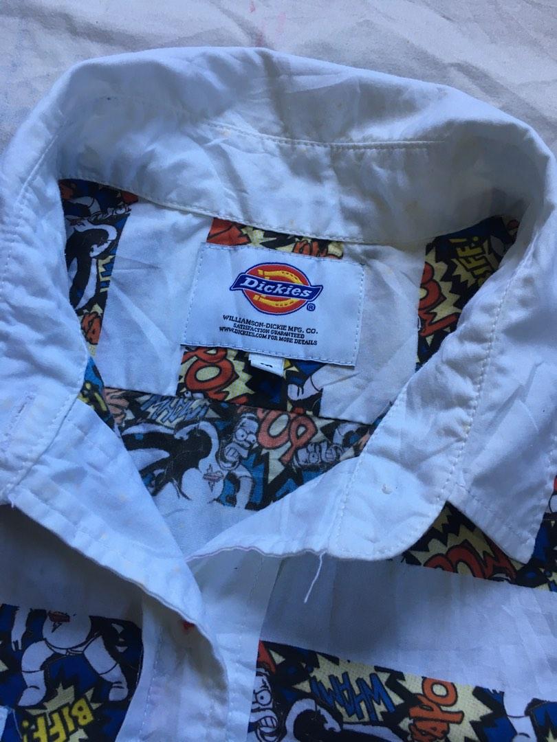 Dickies x The Simpsons Polo, Women's Fashion, Tops, Blouses on Carousell