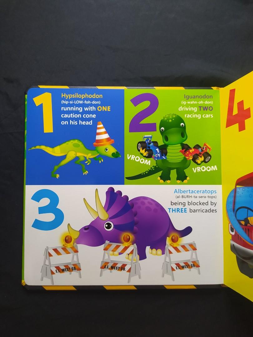 Dinosaurs and Diggers 123, Hobbies & Toys, Books & Magazines, Children ...