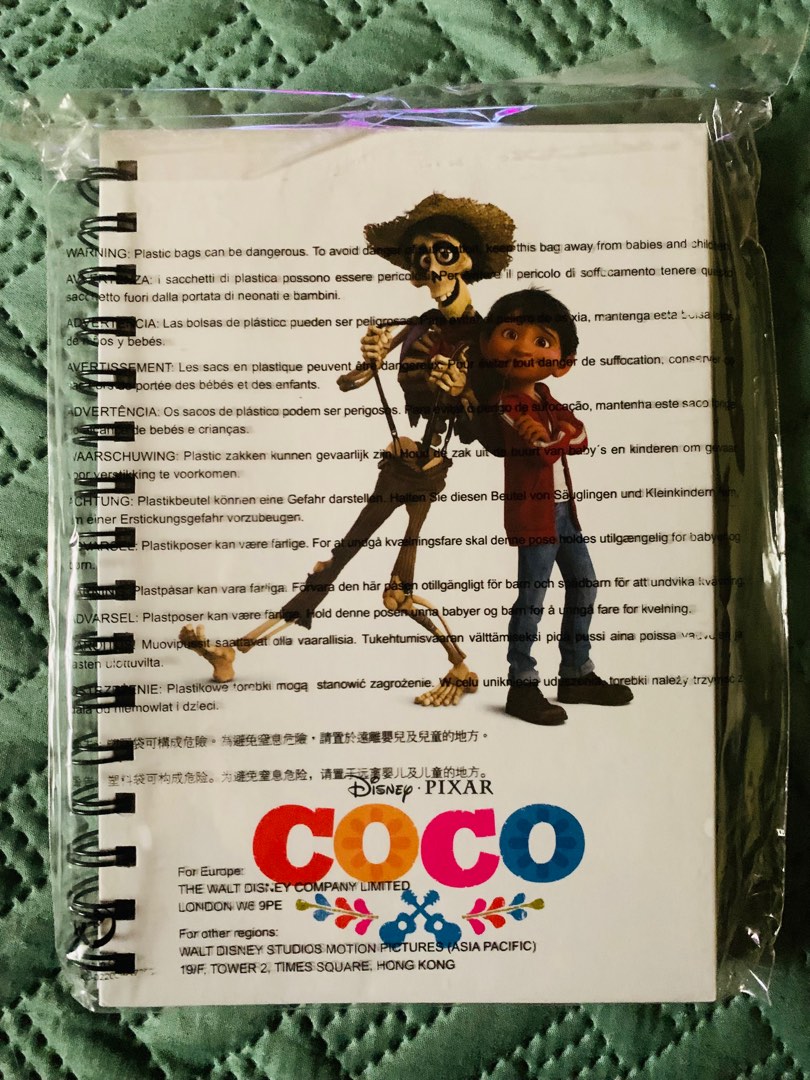 Disney Pixar Coco Notebook, Hobbies & Toys, Stationary & Craft, Other ...