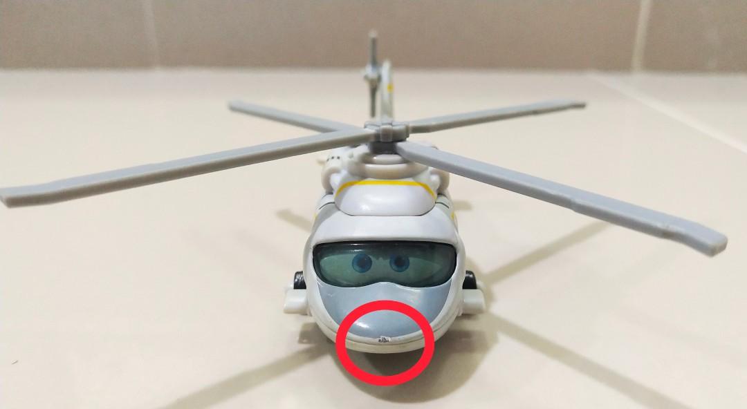 Disney Pixar PLANES Movie Falco Navy Helicopter Original Mattel 'pls ...