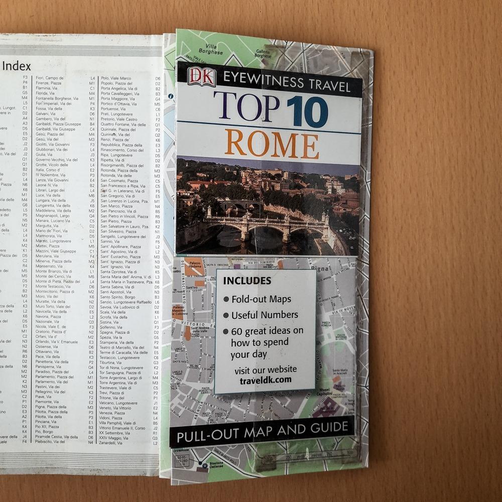 DK Eyewitness Travel Top 10 Rome w/ pull out map (Travel Guide ...