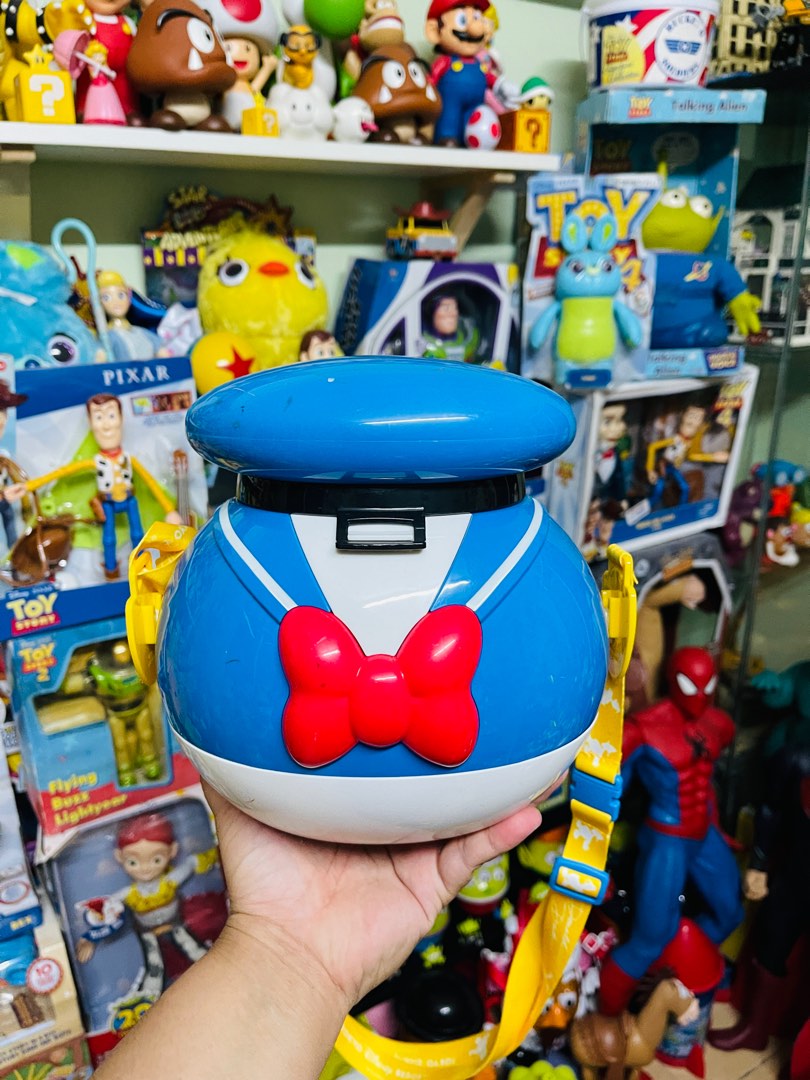 Donald duck popcorn bucket tokyo disneyland, Hobbies & Toys, Toys ...