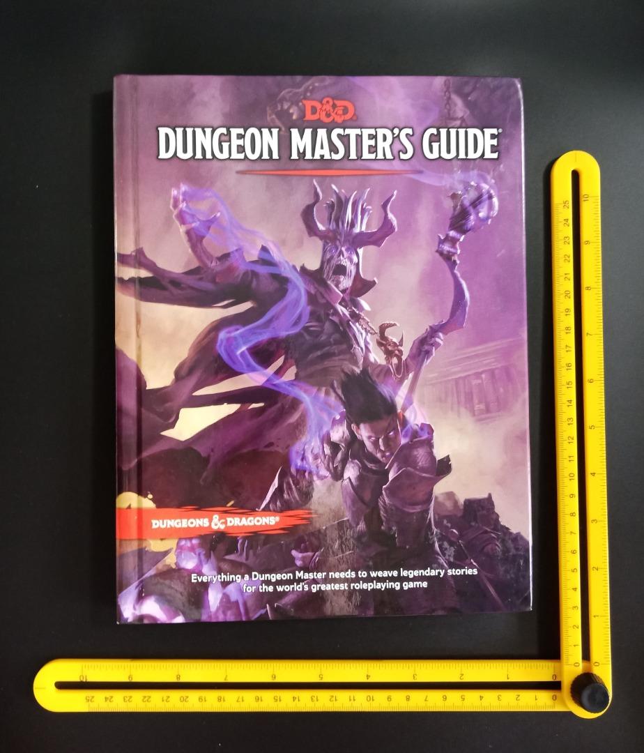 DUNGEONS & DRAGONS Dungeon Master's Guide Hard Bound Core Rule Book D&D ...