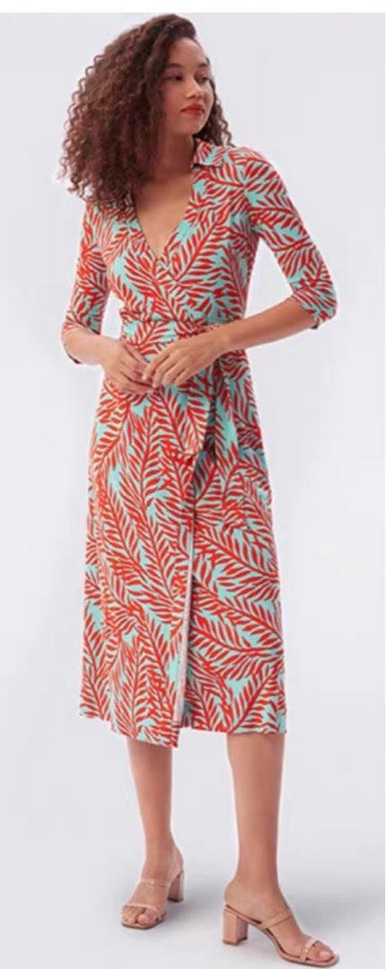 Dvf style dress, Women's Fashion, Dresses & Sets, Evening dresses ...