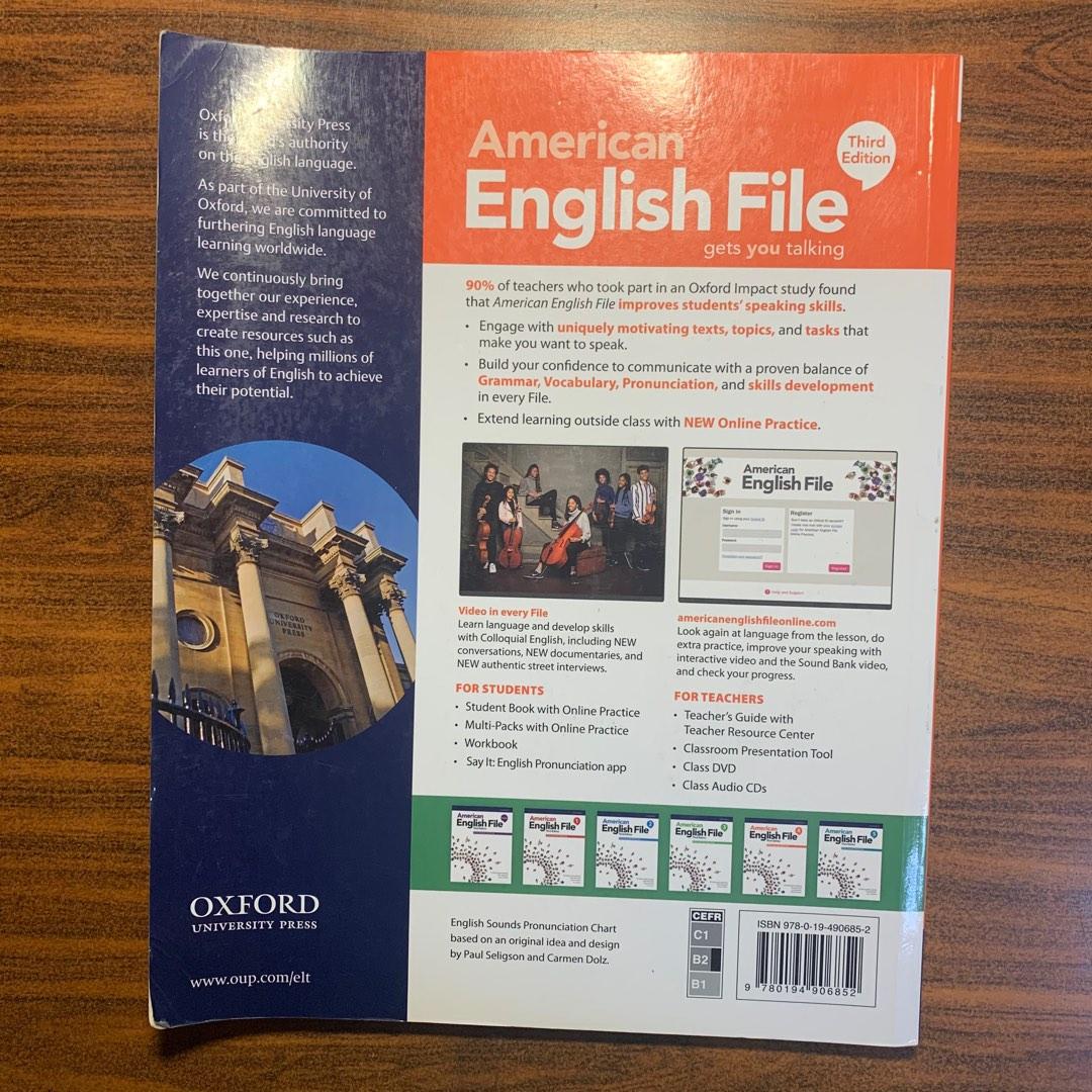English File-Third Edition大學外語課本, 書籍、休閒與玩具, 書本及雜誌, 教科書、參考書在旋轉拍賣