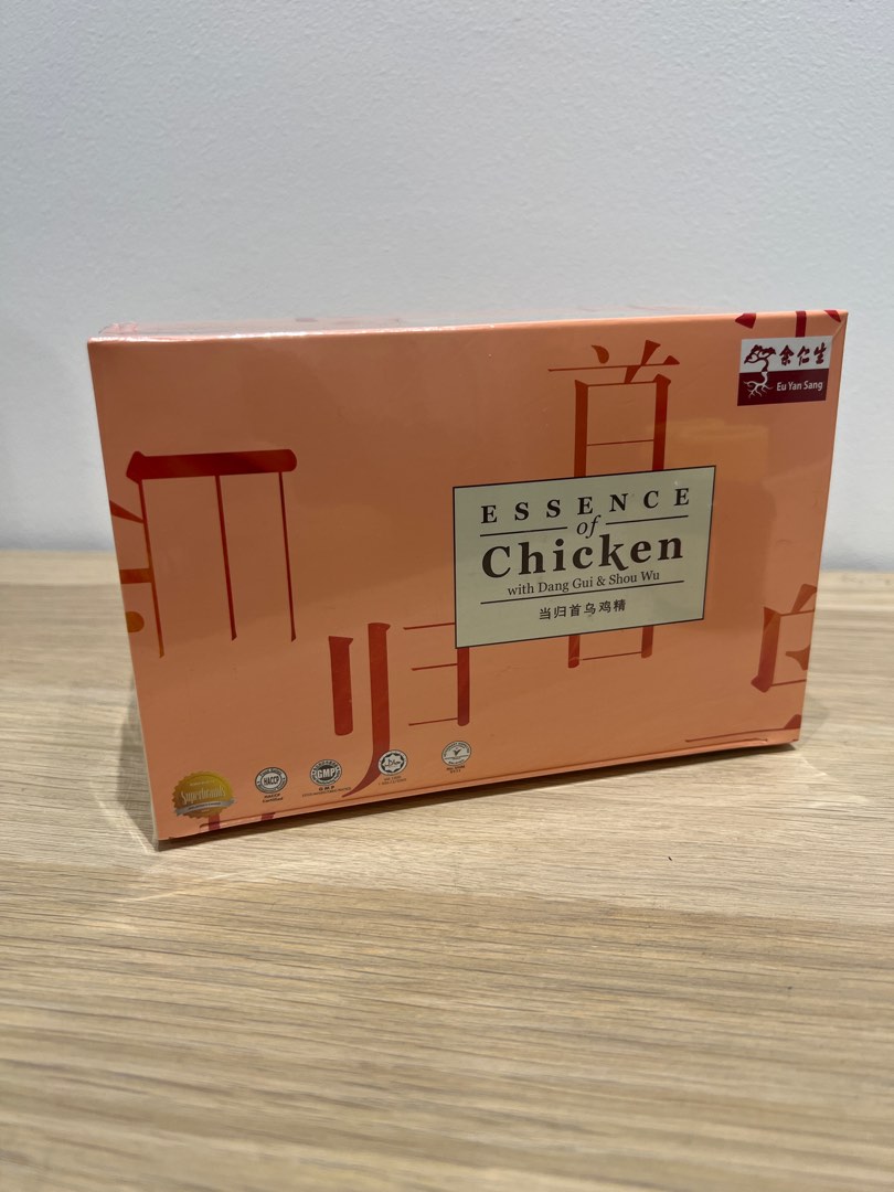 Essence Of Chicken With Dang Gui & Shou Wu, Health & Nutrition, Health ...