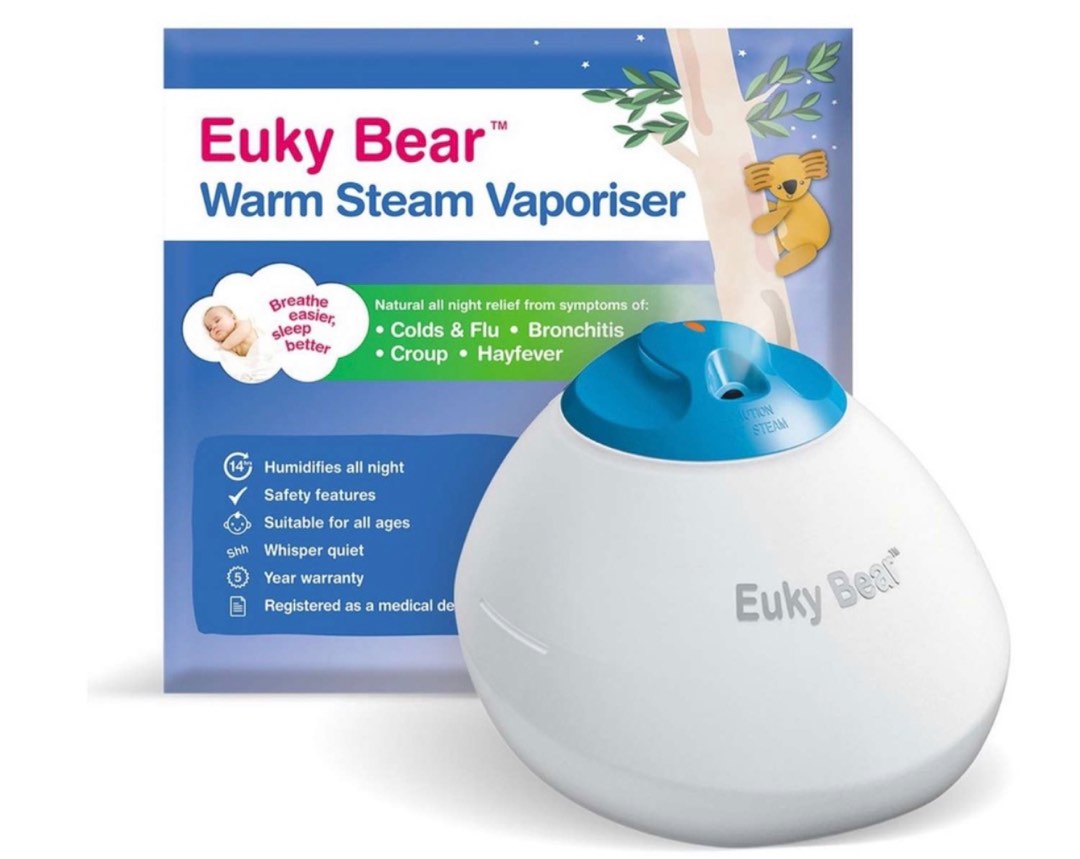 Euky Bear Steam Vaporiser, Babies & Kids, Baby Monitors on Carousell