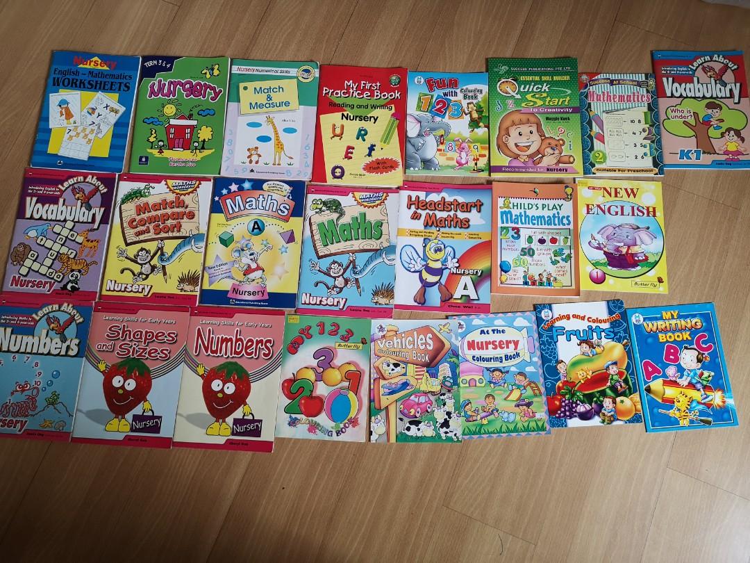 exercise book for N2 K1 K2 children, Hobbies & Toys, Books & Magazines ...