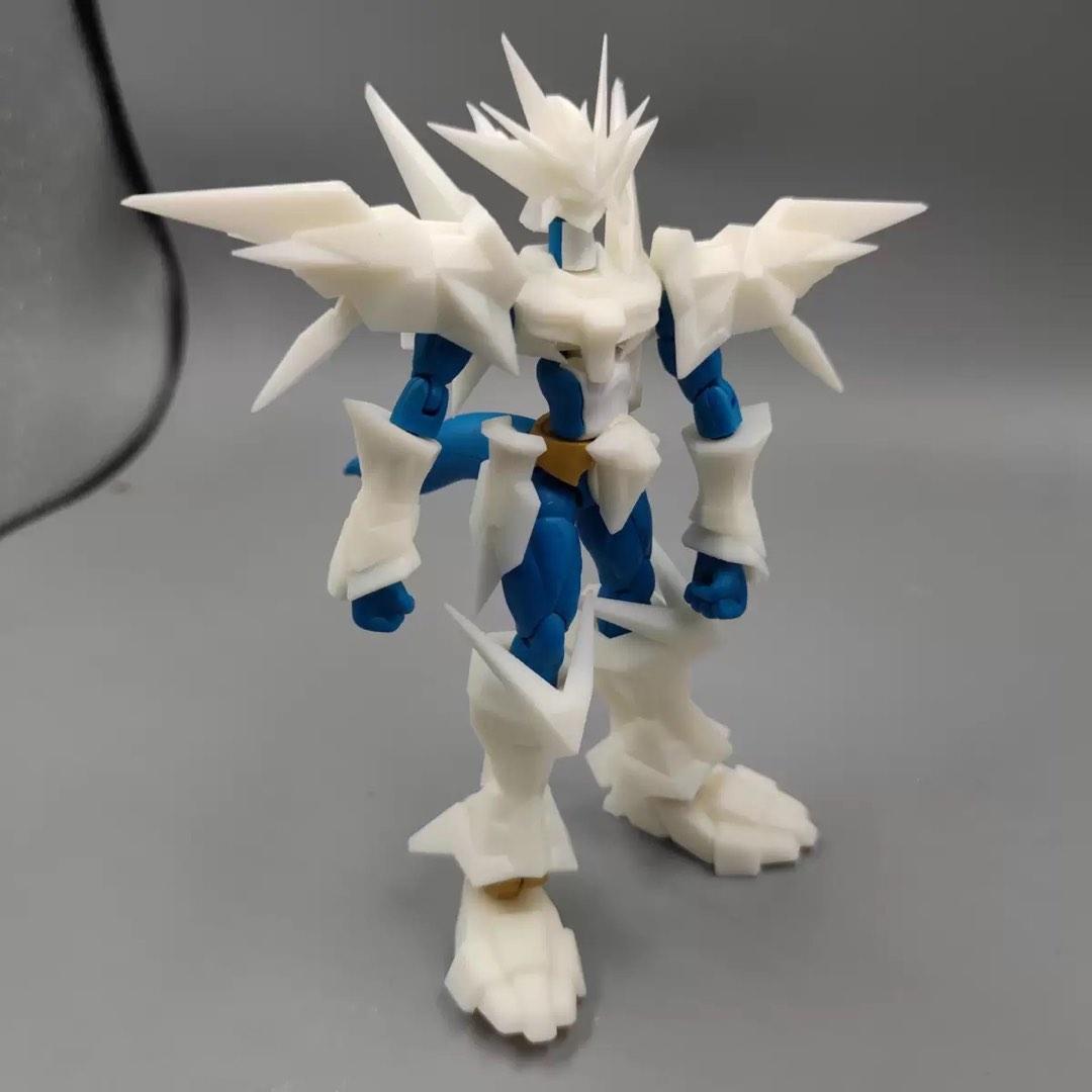 Digimon Figure Rise Standard Magnamon Anti Body X part, Hobbies & Toys ...