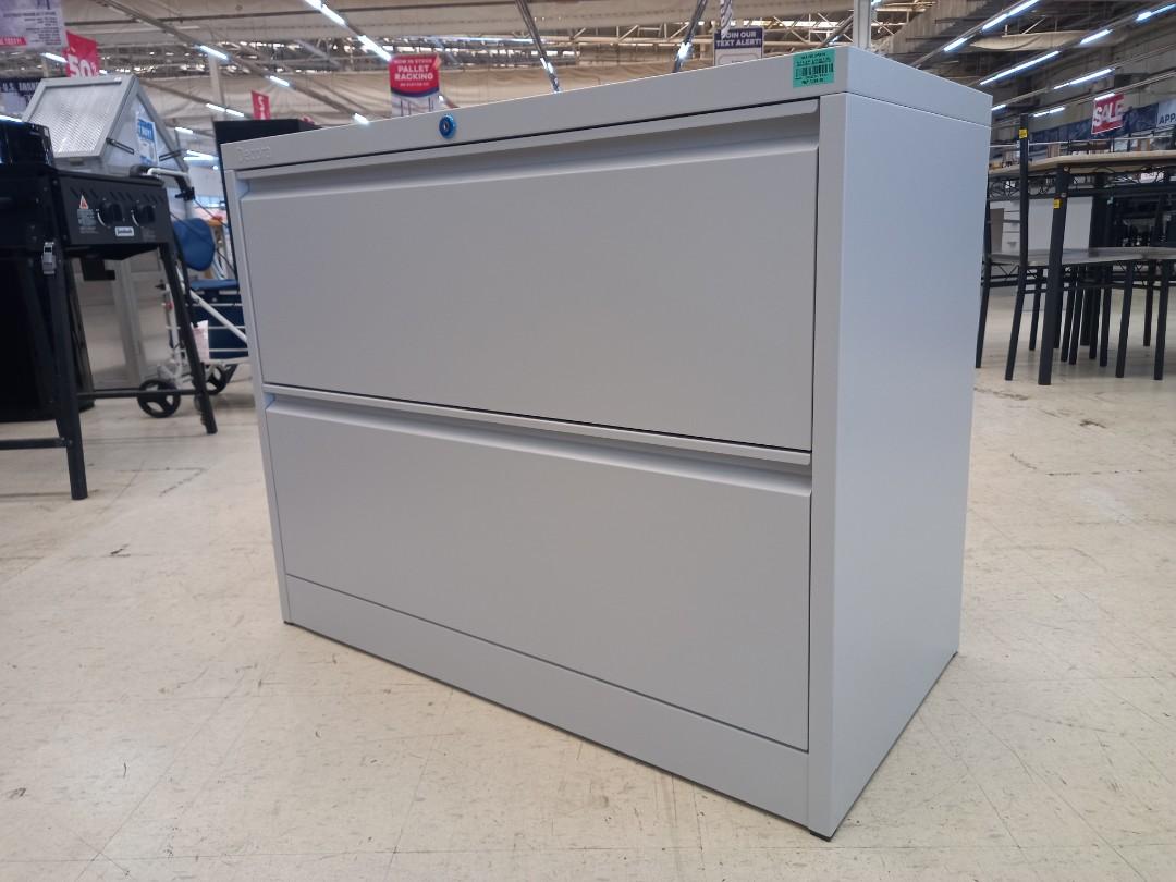 File Cabinet Lateral Steel 2 Drawer, Furniture & Home Living, Office ...