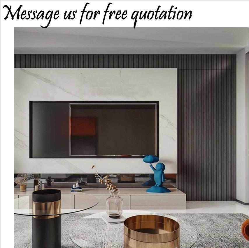 Fluted Wall Panel Decoration with Artificial Moss Wall Art/Artificial ...