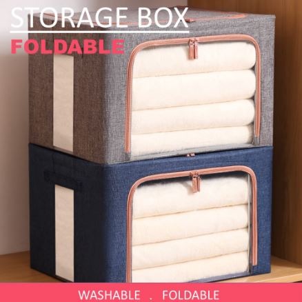 Foldable Storage Box 22L to 100L, Furniture & Home Living, Home ...